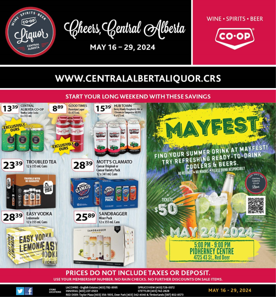 Current Flyer | Central Alberta Co-op Liquor